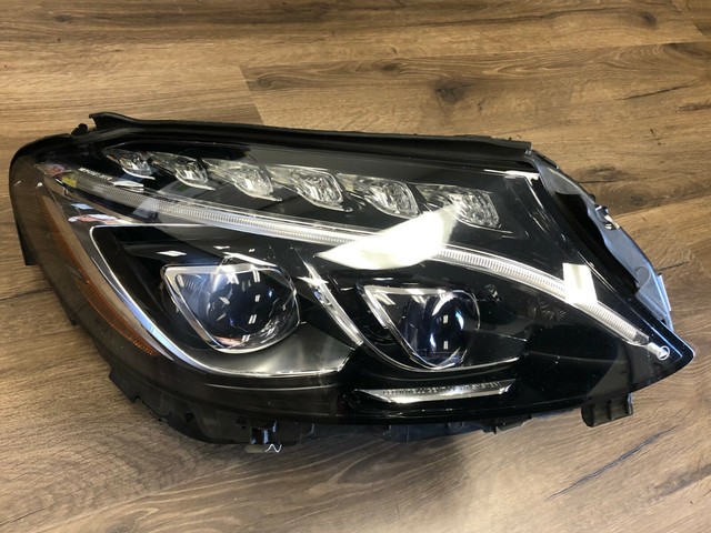 2015-2016 MERCEDES BENZ C Class Right Side Headlight LED Adaptive OEM ...