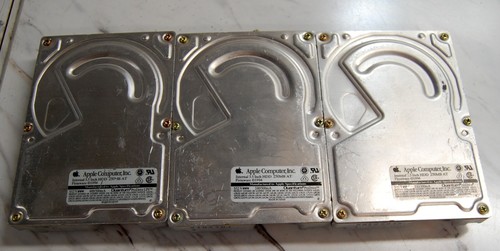 Rare Lot of 3 Apple Quantum Pro Drive 3 1/2" HDD 250 MB AT Hard Drives ...