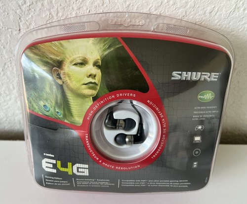 NOS Vtg 2005 Shure In Ear Headphones E Series E4G Gaming Musician SEALED | eBay