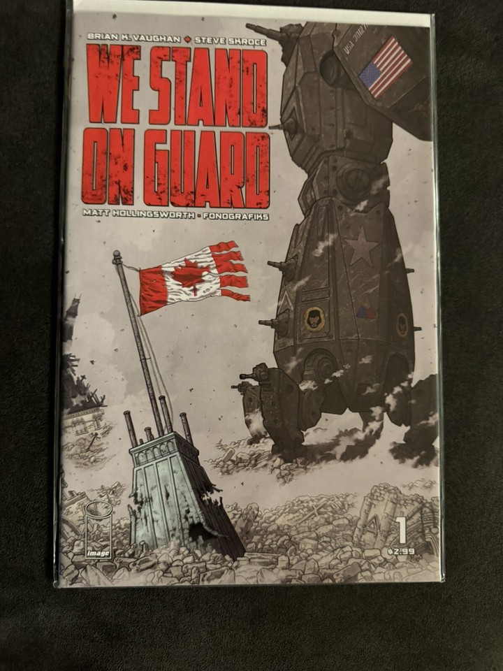 We Stand On Guard #1,2,3,and 5 Brian K Vaughan Image Comics | eBay