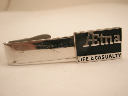 AEtna Life & Casualty Vintage Tie Bar Clip insurance Hartford ...
