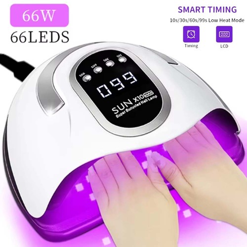 SUN X10 MAX 500W Art Curing UV LED Nail Lamp Light Gel nail polish ...