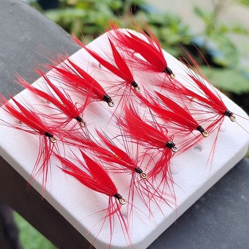 Attractive Mayfly Lure 10pcs Fly Fishing Bait Wet Fly Bait for Bass ...