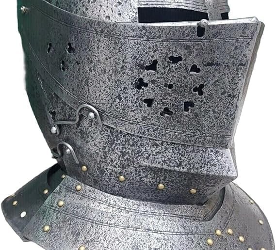 EAGLEEYE Medieval Knight Tournament Close Armor Helmet Replica ...