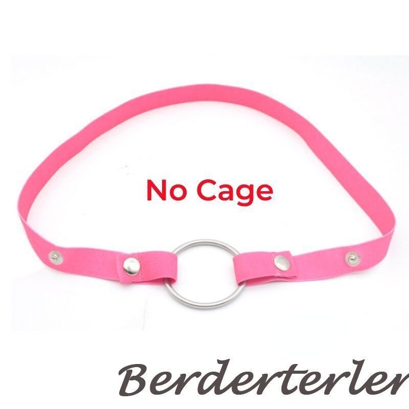 II&III Cobra Chastity Cage Mini CB Lock with 4 Rings Sissy Chasity Belt ...