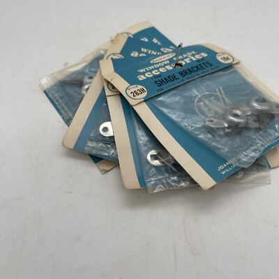 Roller Shade Inside Window Frame Mount Steel Brackets 4 pack (1 pair~w ...