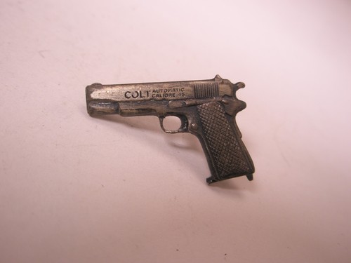 Colt .45 Automatic Pistol Vintage Tie Tack Lapel Pin gun cop law u76 | eBay
