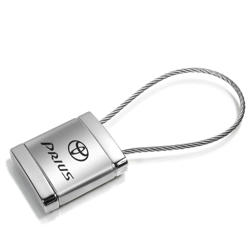 Toyota Prius Chrome Cable Key Chain | eBay