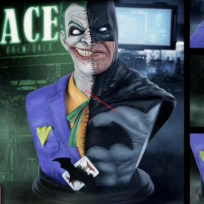 Geekx 1/1 The Joker Batman Bust Statue Figure Resin Collectible Limited ...