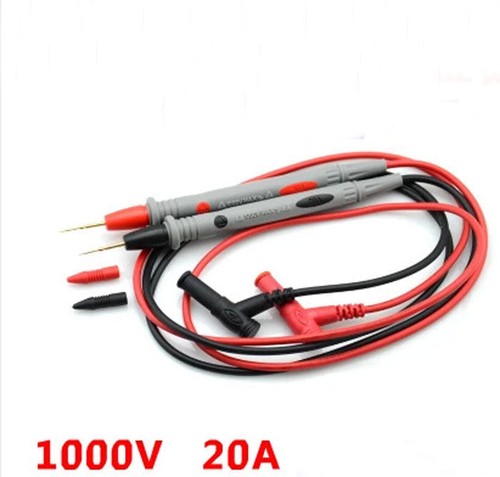 1 Pair Universal Probe Test Leads Pin for Digital Multimeter Meter ...