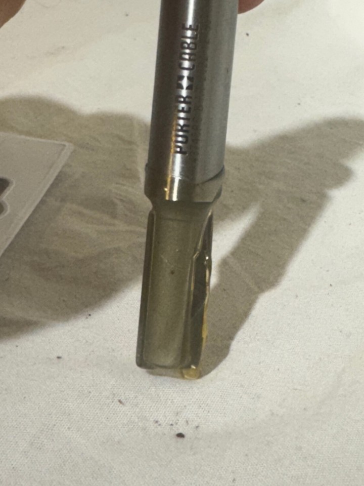 Porter Cable Router Bit 13/32" Straight Carbide Tipped 1-1/32" Flute ...