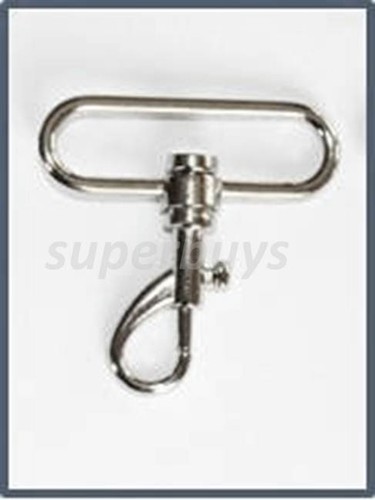 Heavy Duty Plastic/Metal Swivel Snap Hook - Clip Bag Belt Strap Cord ...