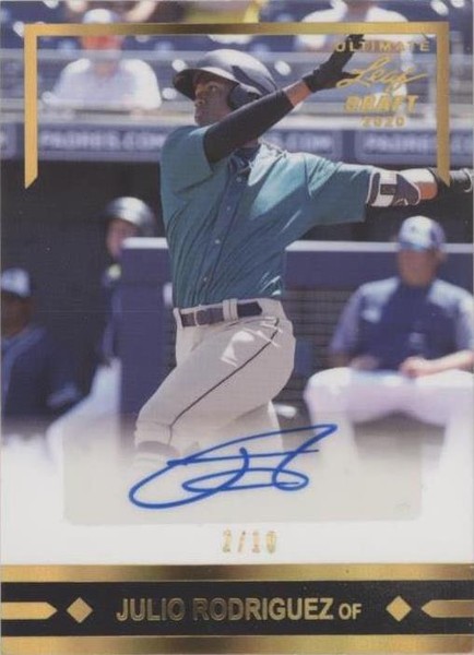 2020 Leaf Ultimate Draft - 1991 Gold Leaf Rookies Autographs Gold ...