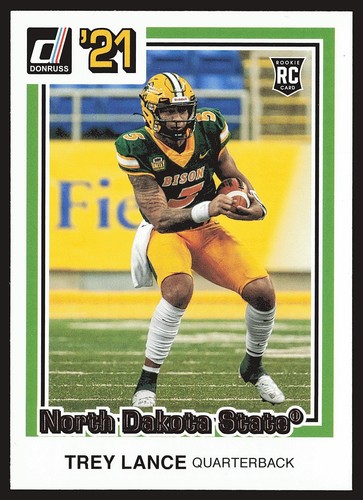 2021 Panini Chronicles Draft Picks #34 Trey Lance Bronze RC | eBay