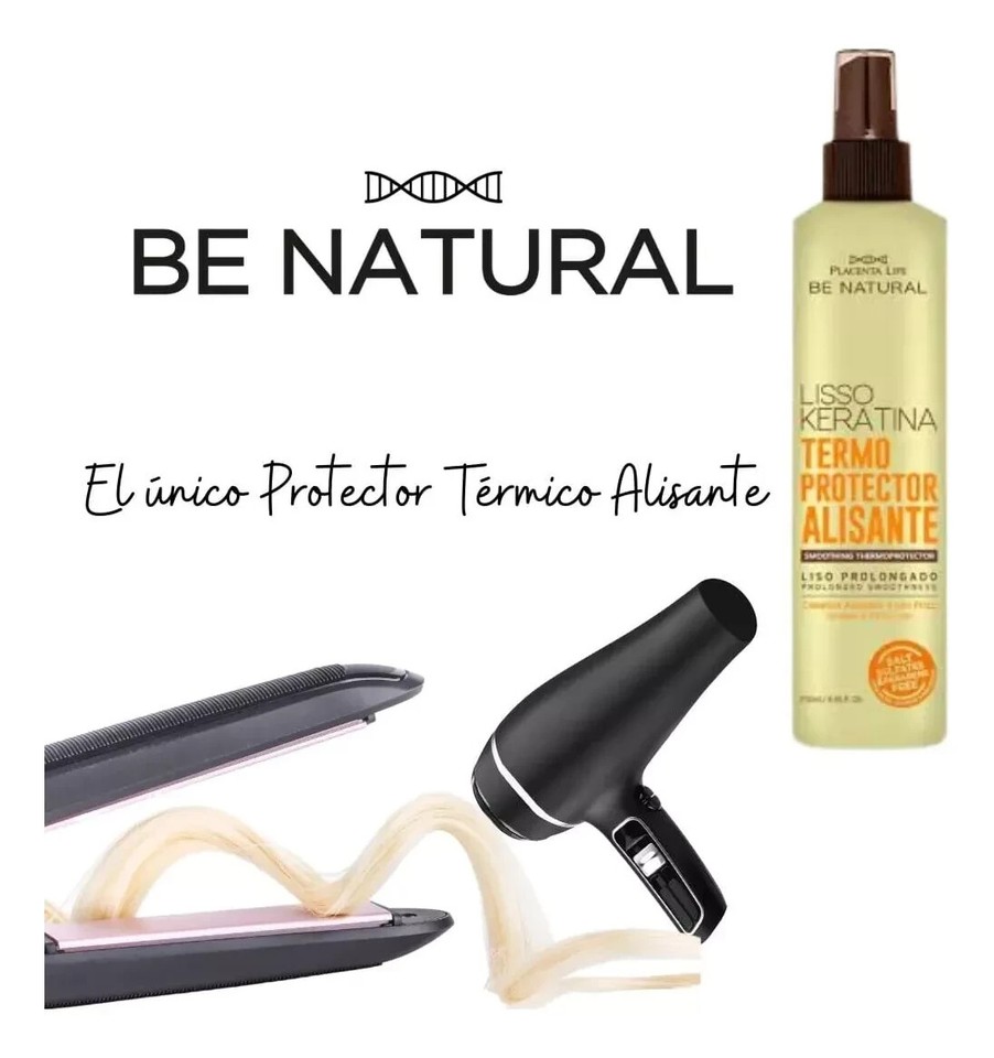 Placenta Life Lisso Keratina Smoothing Thermoprotector for Straight or Frizzy | eBay