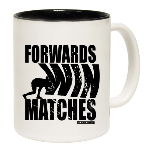 Rugby Uau Forwards Win Matches GIFT BOXED Funny Mugs Novelty Coffee Mug ...