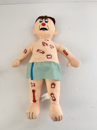 Hasbro Operation 9” Plush Cavity Sam 2024 Blue Board Game Stuffed Plush ...