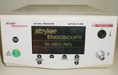 STRYKER 40 Liter High Flow Insufflator,PN 620-040-000, 30-Day Warranty ...