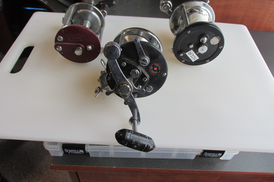 Set Of Three Misc. Levelwind Reels For Parts Or Repair | eBay
