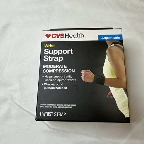 CVS Wrist Brace Adjustable Support Strap Moderate Compression Right ...