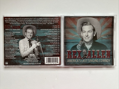 America's Last Singing Cowboy by Allen, Rex Jr (CD, 2019) Like New ...