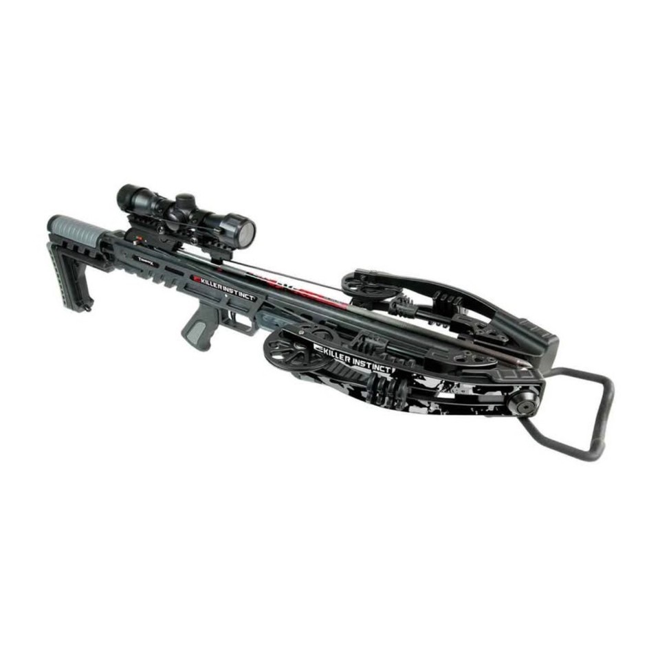 Killer Instinct Tempr-X Crossbow Kit - Hunting Bow Boss Lethal X | eBay