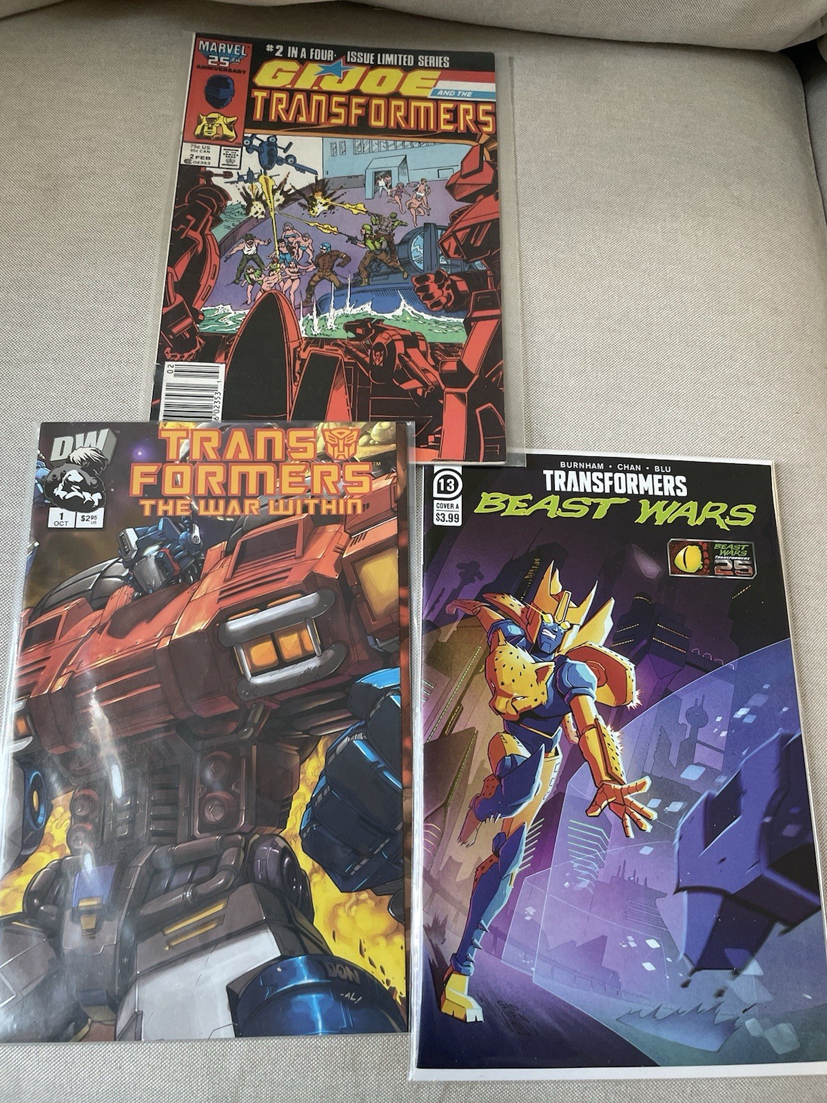 Transformers Comic Lot IDW Marvel DW Optimus Prime Megatron War Within ...