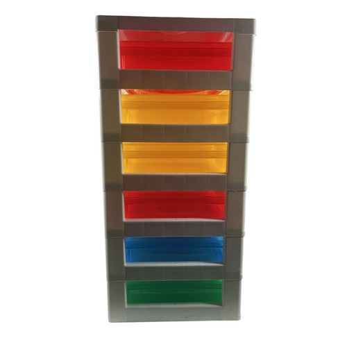 Lego IRIS 6 Drawer Storage Tower Organizer | eBay