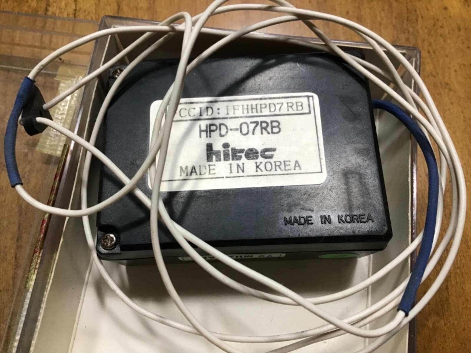 Hitec 72Mhz channel receiver HPD-07RB dual conversion untested | eBay