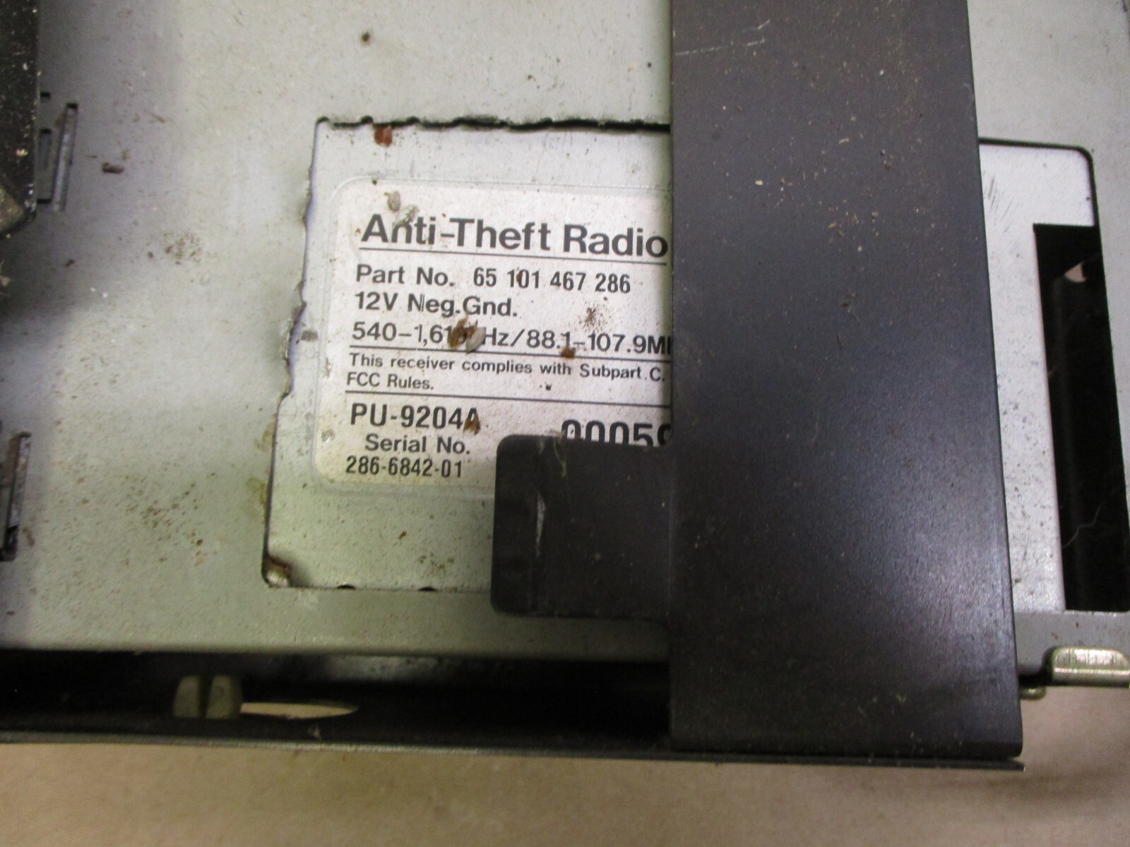 BMW R1100RT R1150RT radio cassette assembly speakers | eBay