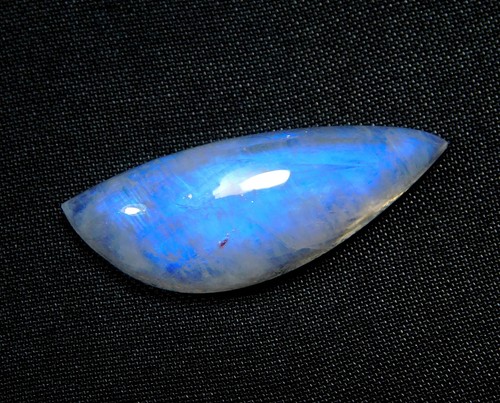 16 CT 100% NATURAL BLUE FIRE RAINBOW MOONSTONE FANCY CABOCHON GEMSTONE ...