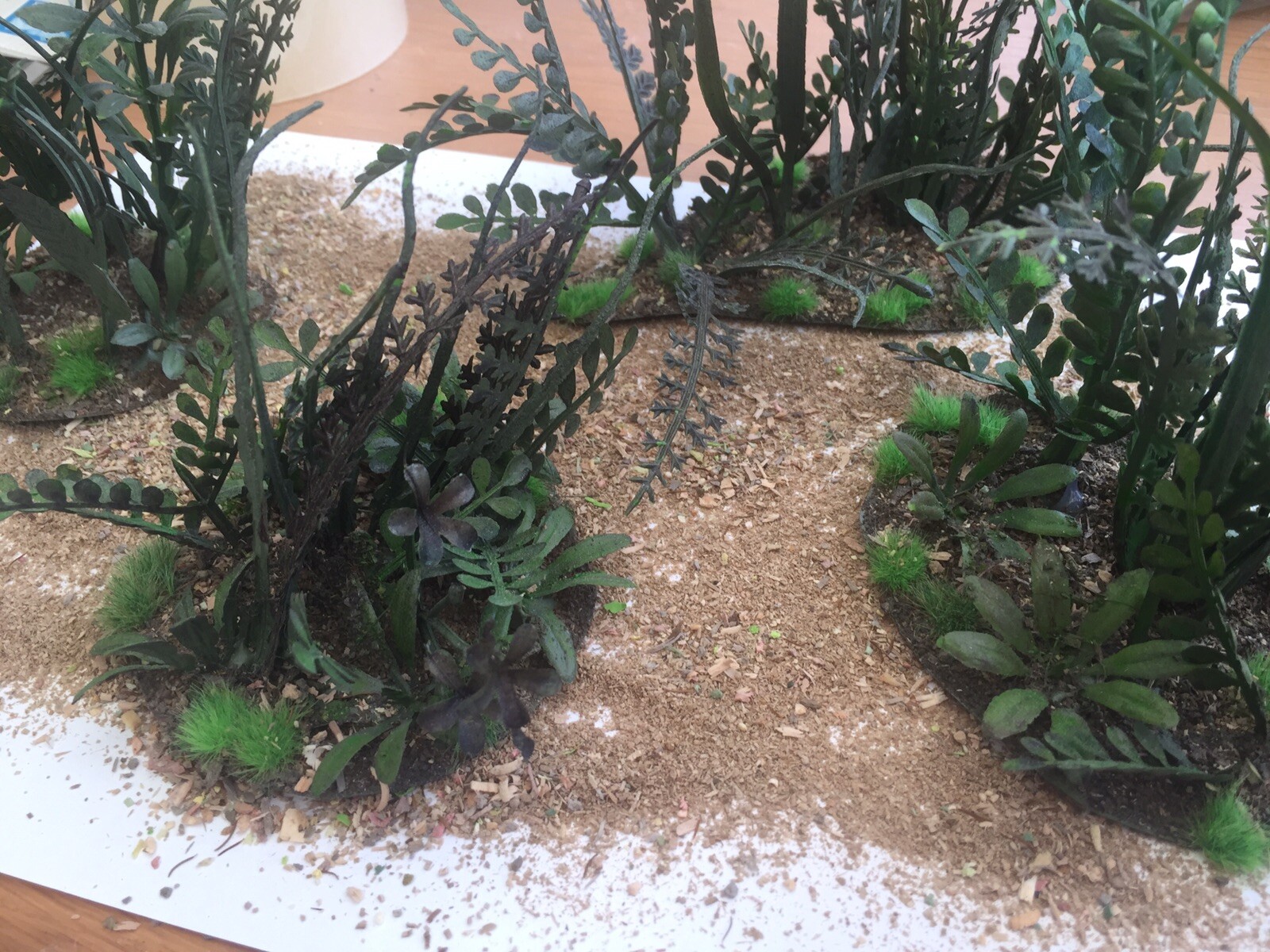 Miniature Basing Terrain Jungle Kit, Ideal For 40k, Boltaction 32 ...