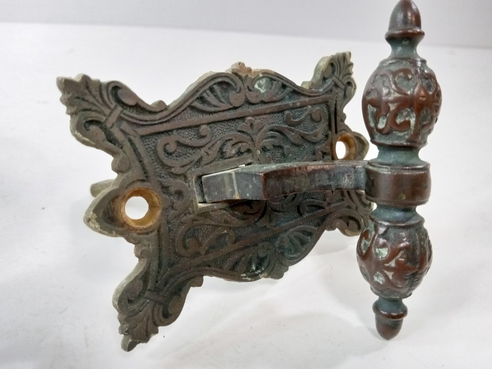 Antique Victorian 1869 Brass Door Bell Corbins Bell New Britain Corbin ...