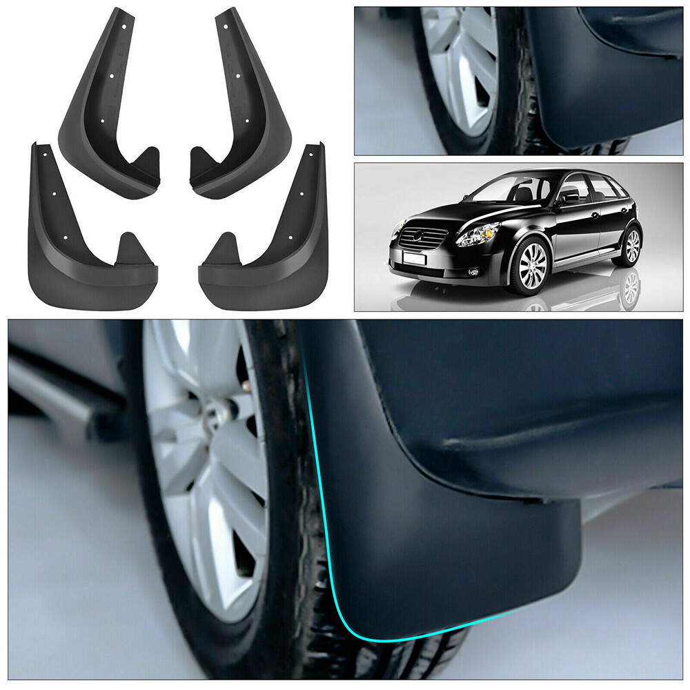 4PCS Universal Accessories Car Mud Flaps Splash Guards for Front or ...