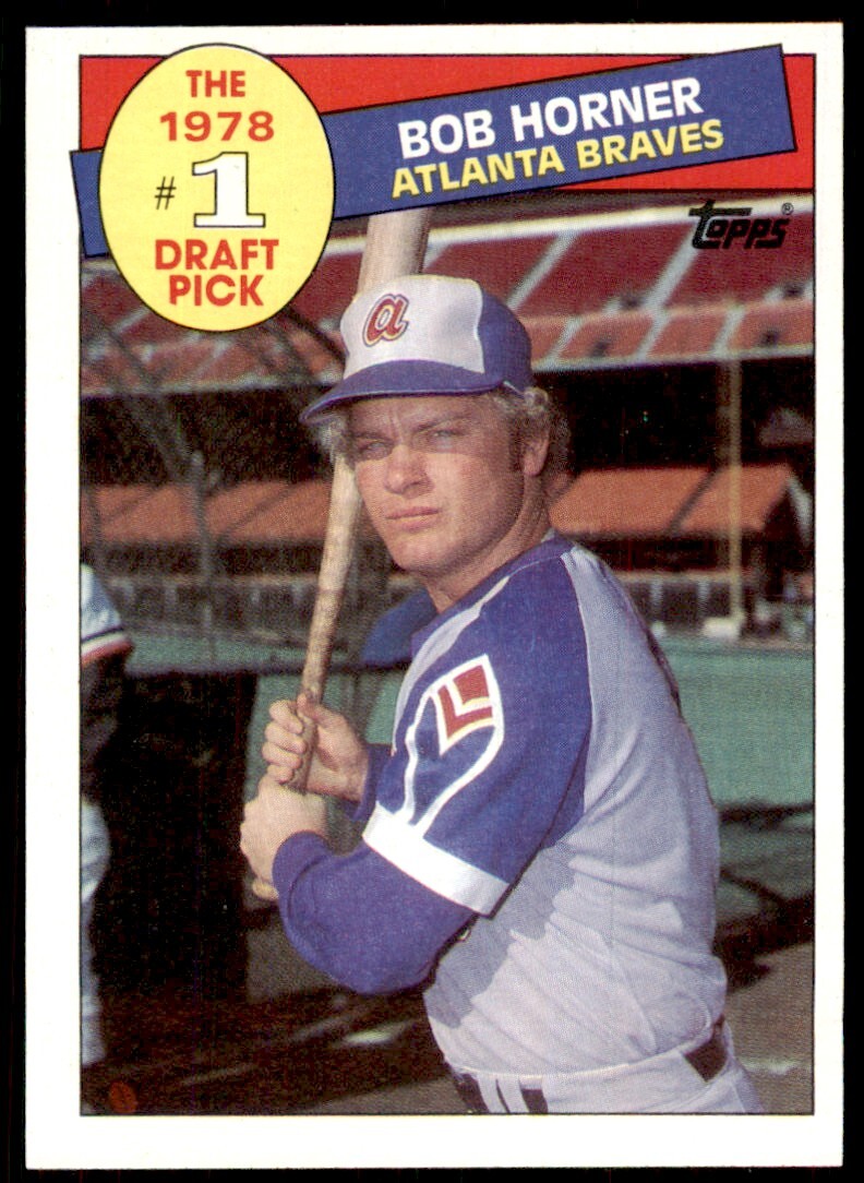 1985 Topps Baseball Card Bob Horner B Baseball Cards #276 | eBay