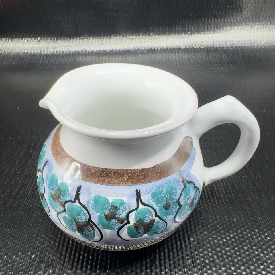 Hand Made Signed RSA Pottery Rifa Vietri Small Pitcher Creamer Hand ...