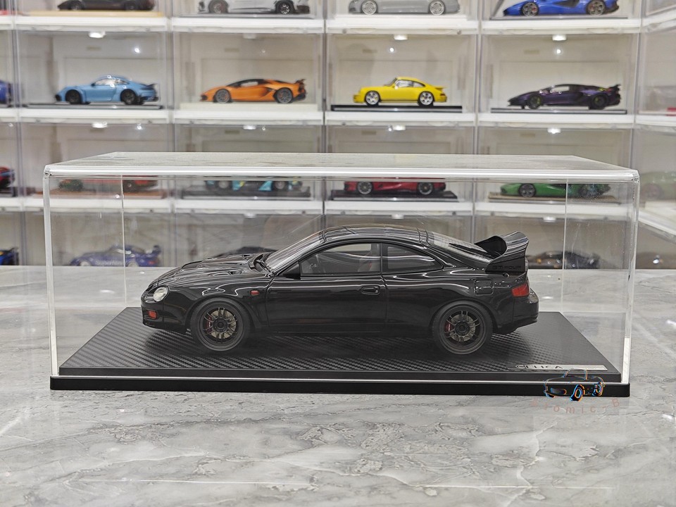 ignition model IG 1:18 Toyota Celica GT-FOUR ST205 Black resin car ...