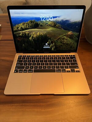Apple MacBook Air 13in (256GB SSD, M1, 8GB) Laptop - Gold - MGND3LL/A ...
