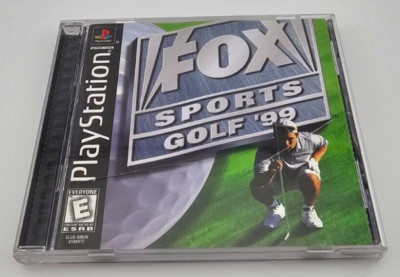 Fox Sports Golf '99 Complete for PS1 - Tested & Authentic - Cracked ...