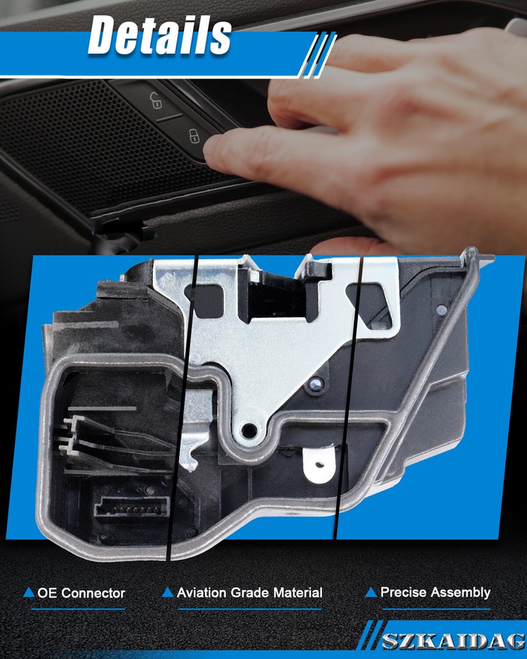 Door Lock Actuator Front Left Side For BMW 320i 335i 550i 740li M3 M6 ...