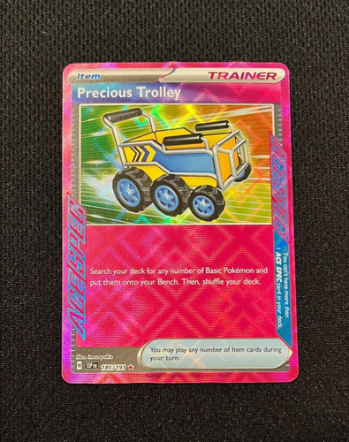 Pokemon TCG: Precious Trolley - Surging Sparks 185/191 ACE SPEC | eBay