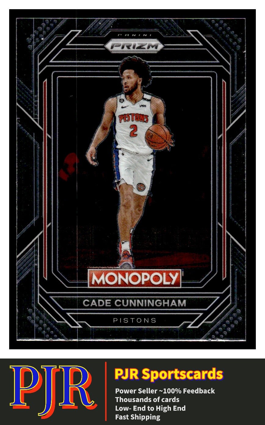 2023 Panini Monopoly #25 Cade Cunningham Detroit Pistons 2 BUY 4 - 35% ...