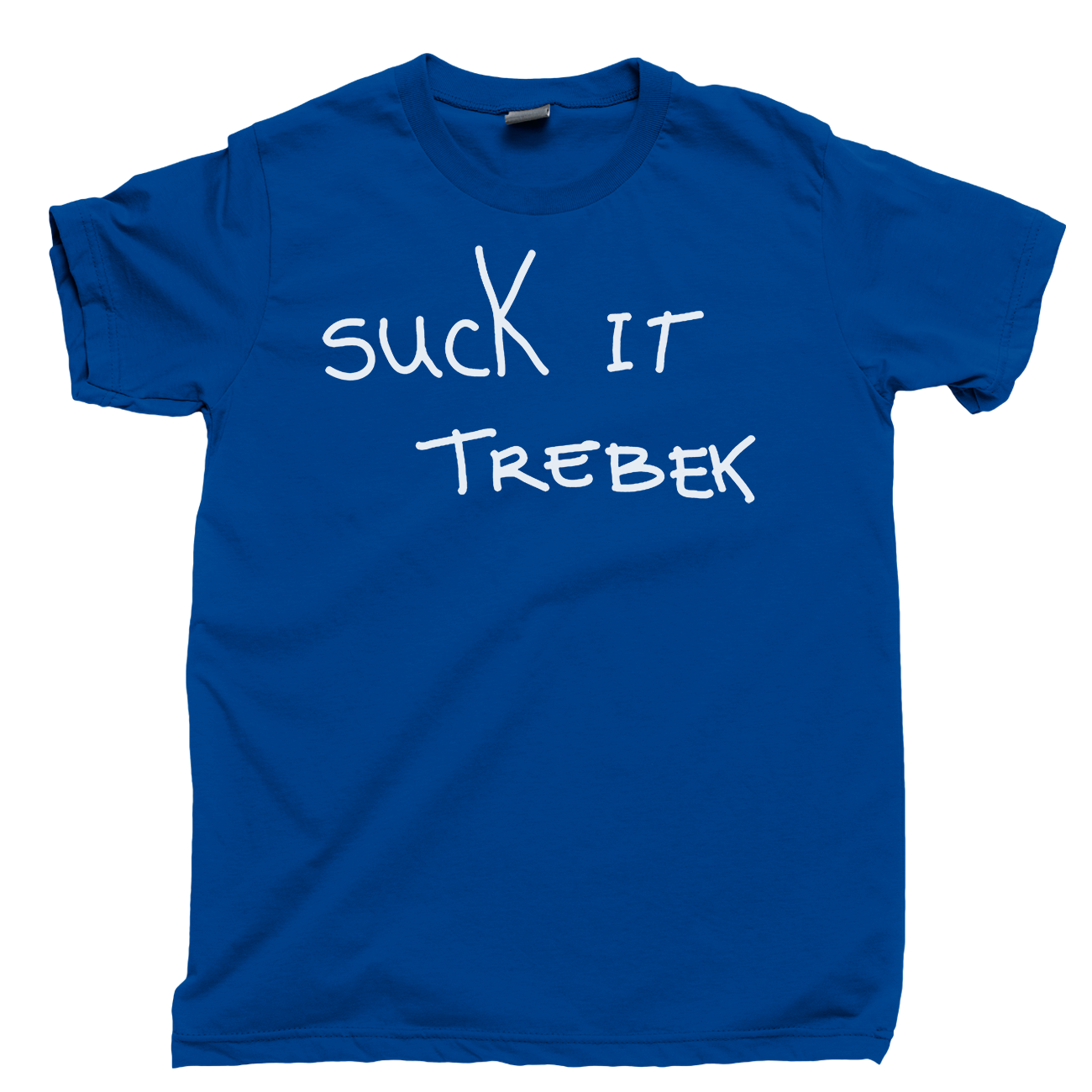 SucK It Trebek T Shirt Snl Celebrity Jeopardy Connery Reynolds Buck ...