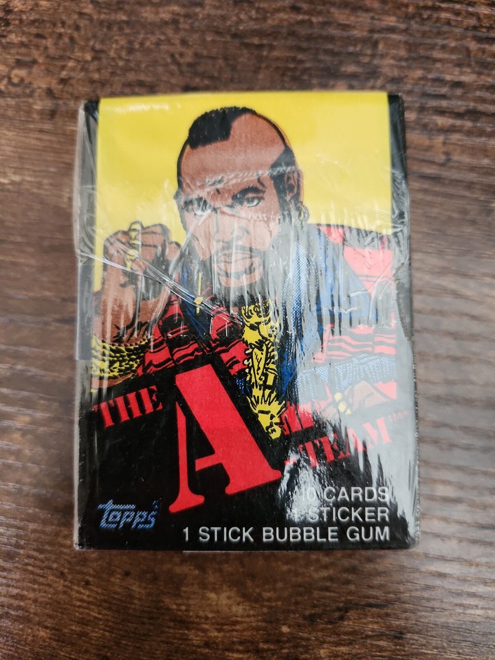 Topps 1983 A-Team Complete 66 Card Set with Wrapper - NM Condition | eBay