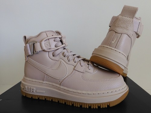 NIKE AIR FORCE 1 HIGH UTILITY 2.0 FOSSIL STONE-PEARL WHITE SZ 5 [DC3584 ...