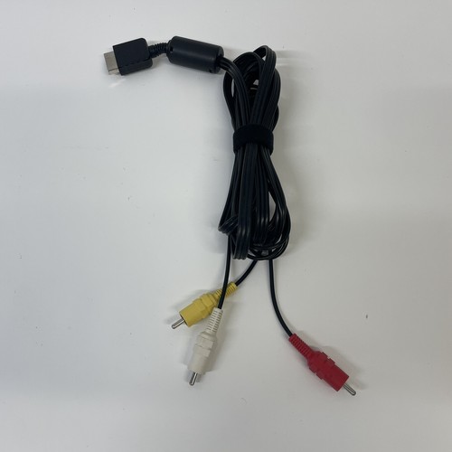 Sony PlayStation Genuine OEM Original PS1/PS2 AV Audio Video Cable RCA ...