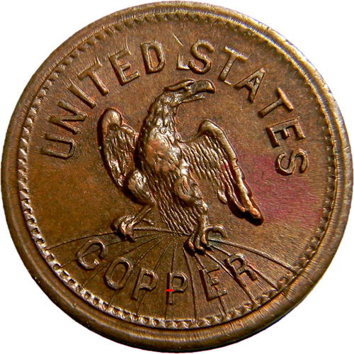 United States Copper Civil War Token (03228) | eBay