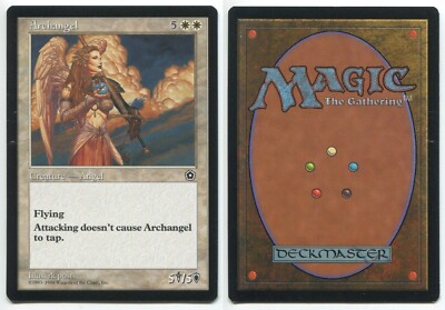 1998 Magic The Gathering (MTG) - Portal Second Age: Archangel (Rare) | eBay