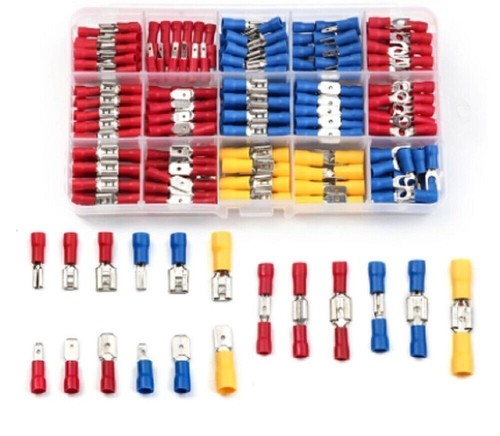280PCS Assorted Crimp Spade Terminals Insulated Electrical Wire ...