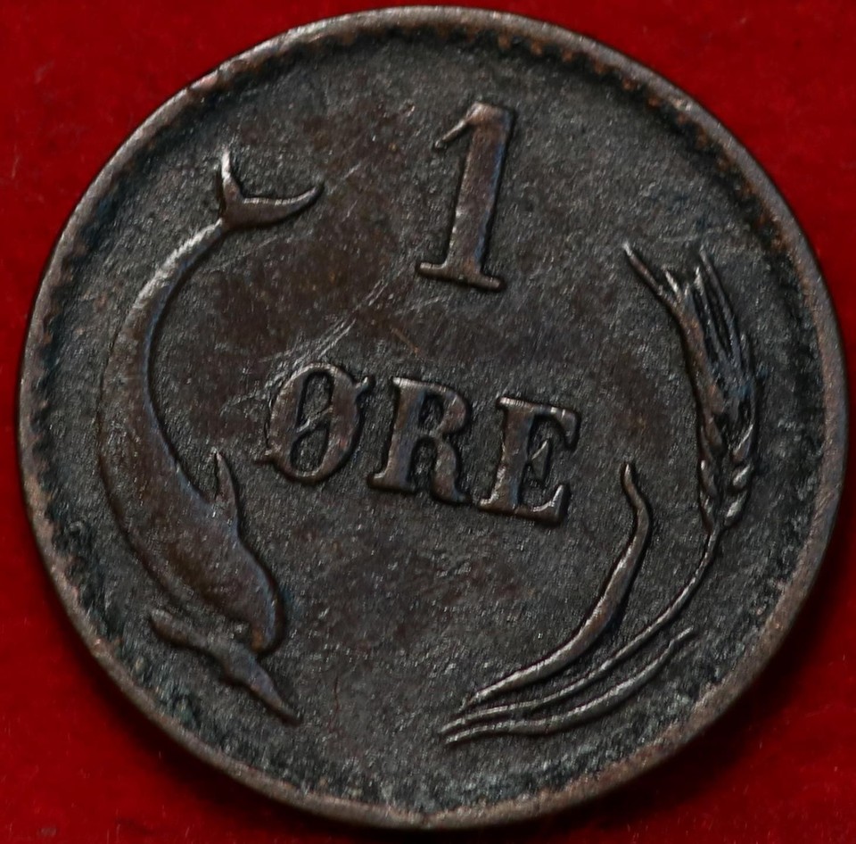 1875 Denmark 1 Ore Foreign Coin | eBay
